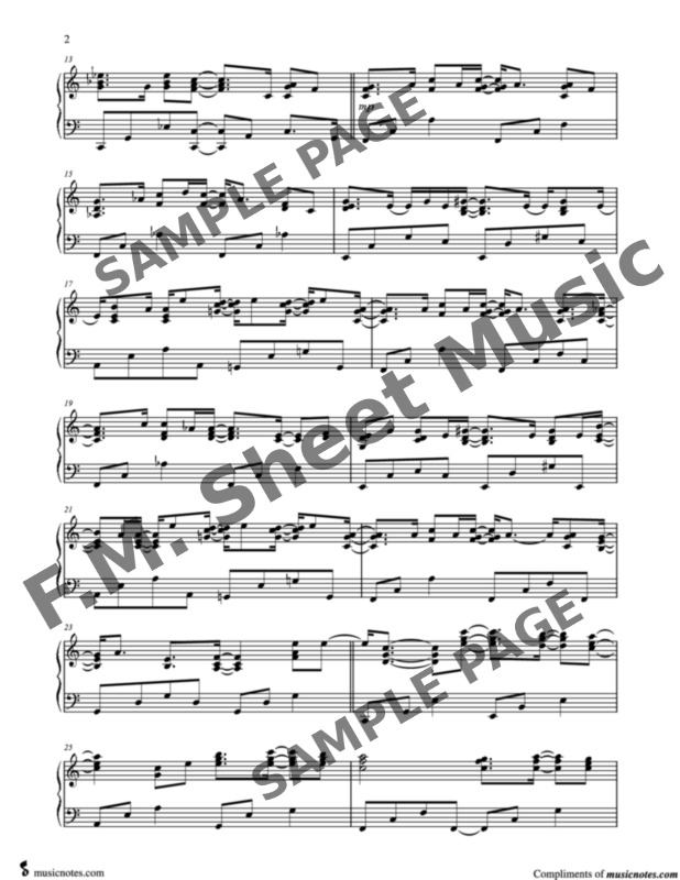 I'm Not In Love (Late Intermediate Piano) By 10cc, Diana Krall - F.M. Sheet Music - Pop ...